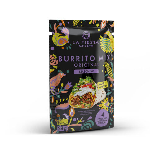 La Fiesta México. Sazonador Burrito Mix - Food by TEB